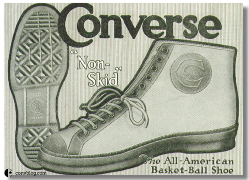 Les Converse All Star et la publicité | Converse All Star & advertising ...